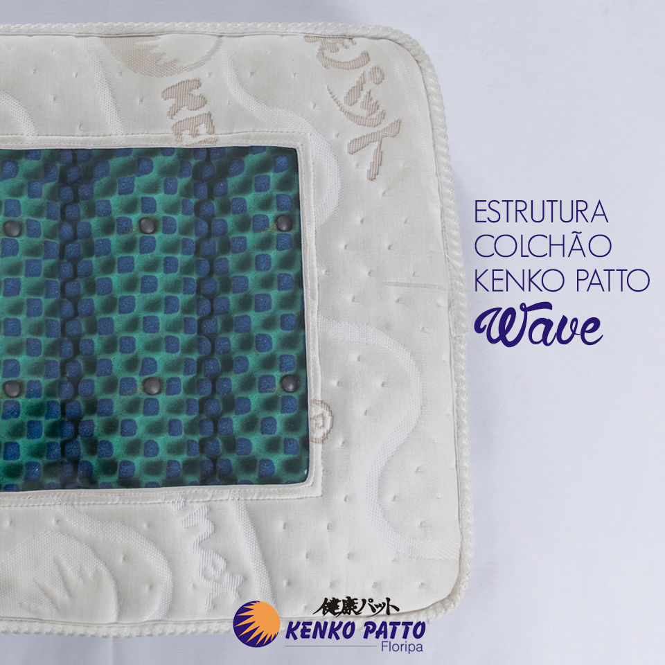Colchonete Magnético Kenko Patto Wave Ion - Produtos - Kenko Patto